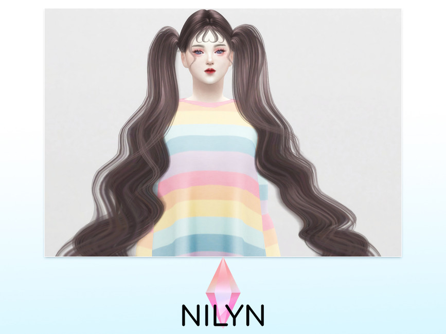 The Sims Resource - CLOUDYDAWN HAIR - NEW MESH