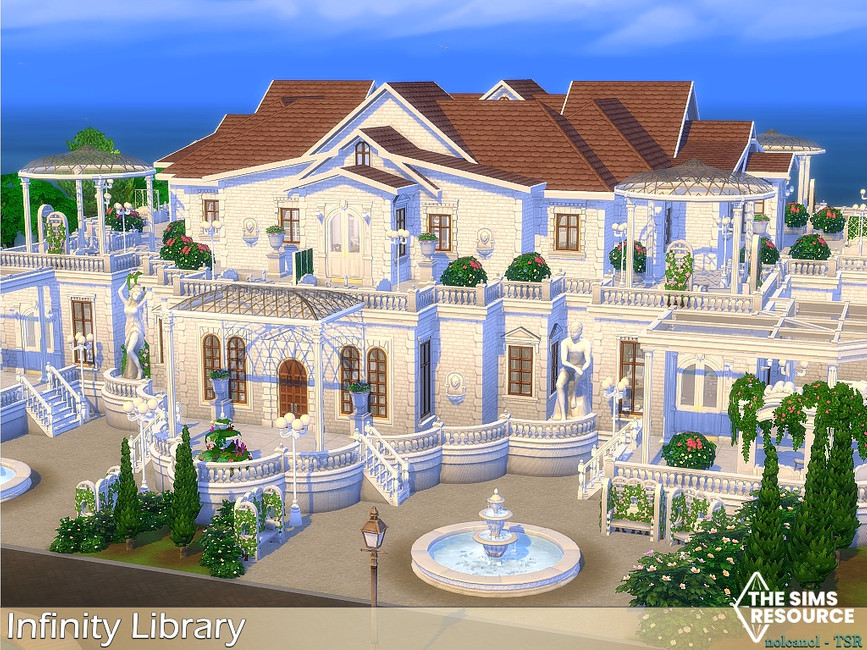 The Sims Resource - Infinity Library / No CC