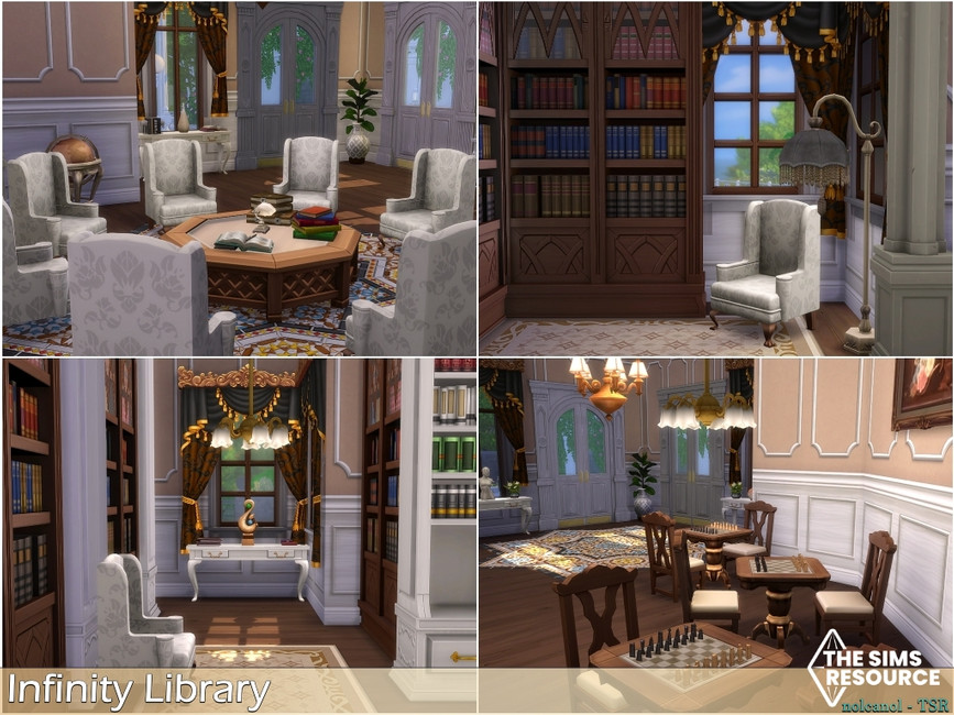 The Sims Resource - Infinity Library / No CC