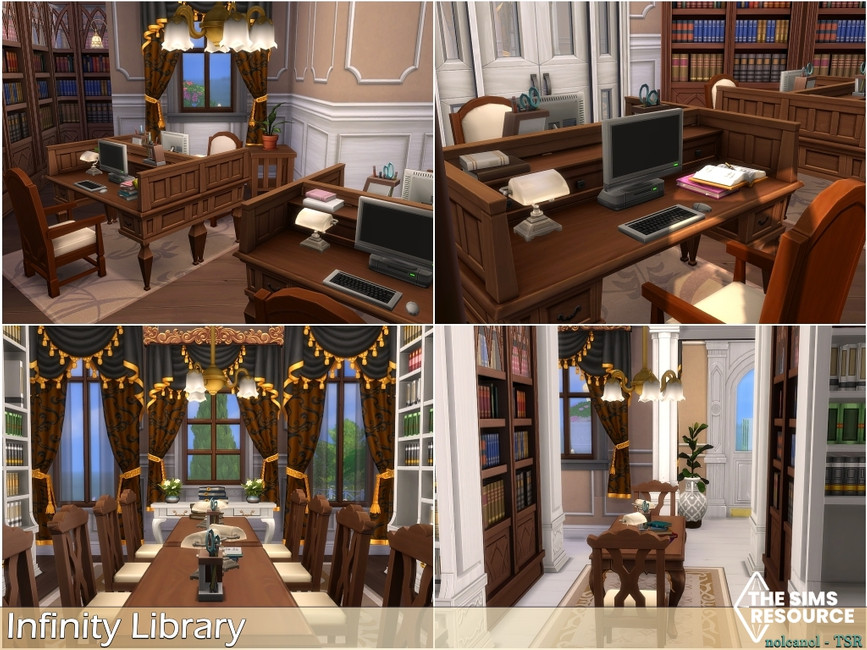The Sims Resource - Infinity Library / No CC