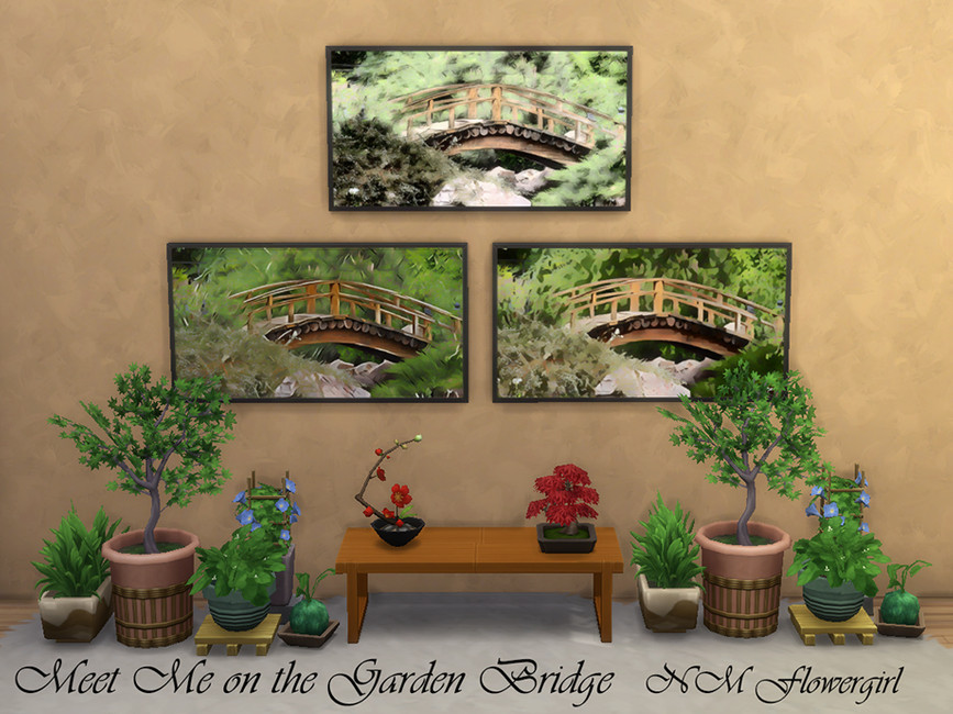 The Sims Resource - Meet Me on the Garden Bridge