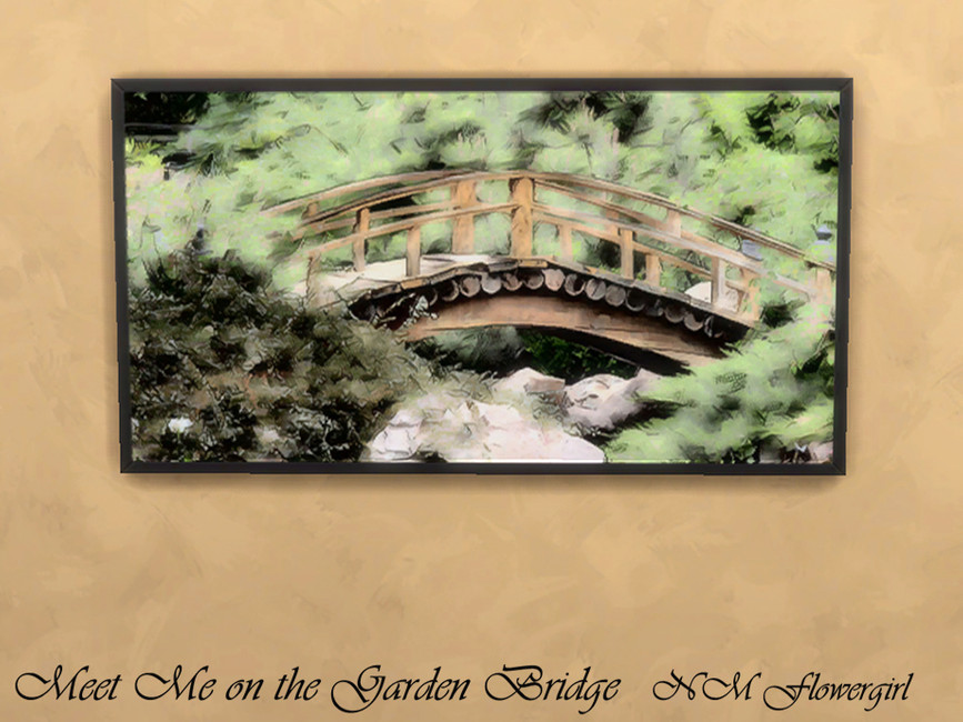 The Sims Resource - Meet Me on the Garden Bridge