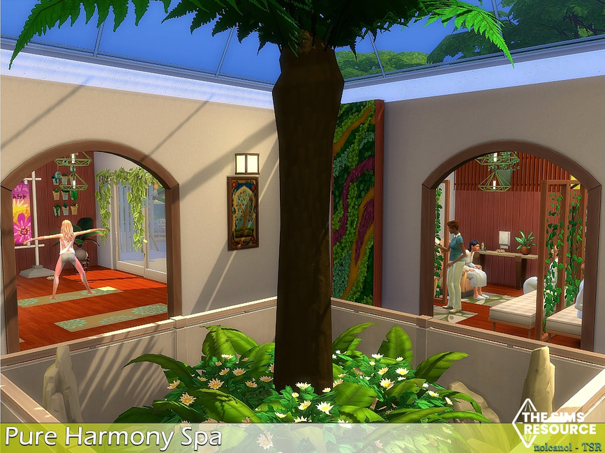 The Sims Resource - Pure Harmony Spa / No CC