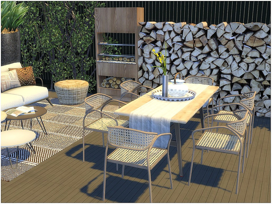 The Sims Resource - Wooden Deck