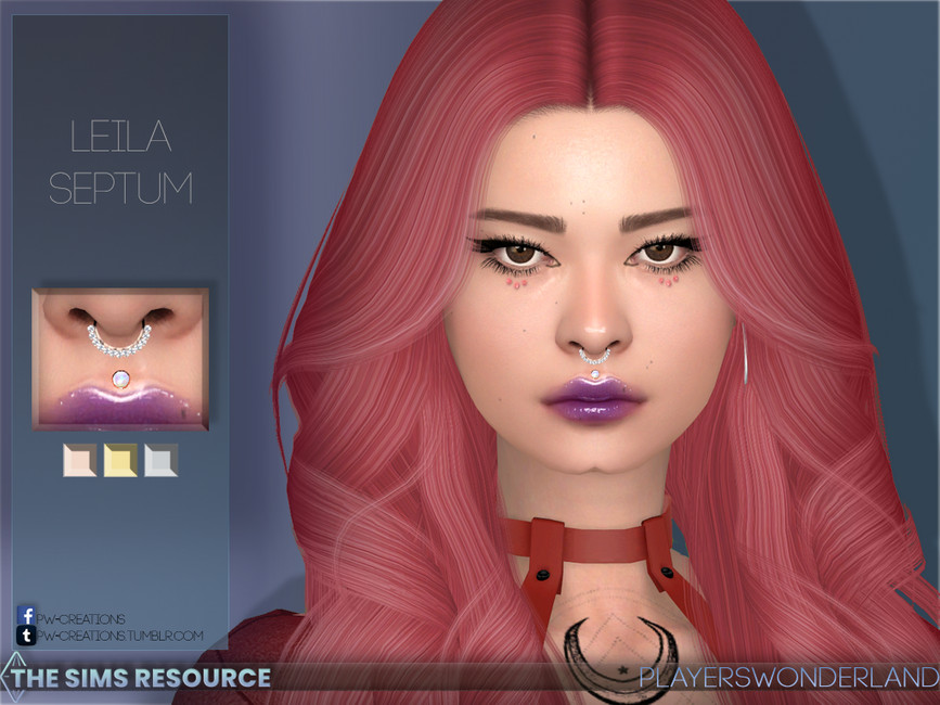 The Sims Resource - Leila Septum