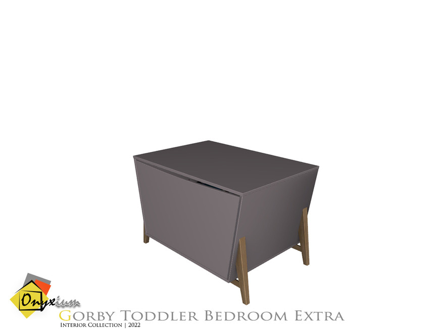 The Sims Resource - Mid Century Modern - Gorby Toy Box
