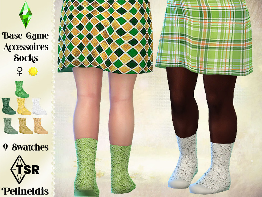 The Sims Resource - Spring Lace Socks