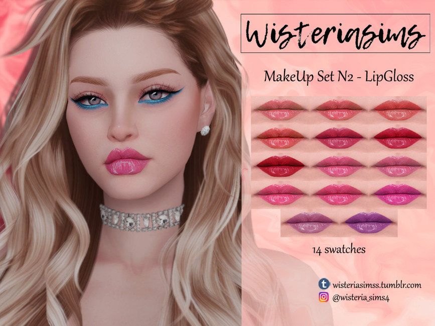 The Sims Resource - MakeUp Set N2 - LipGloss