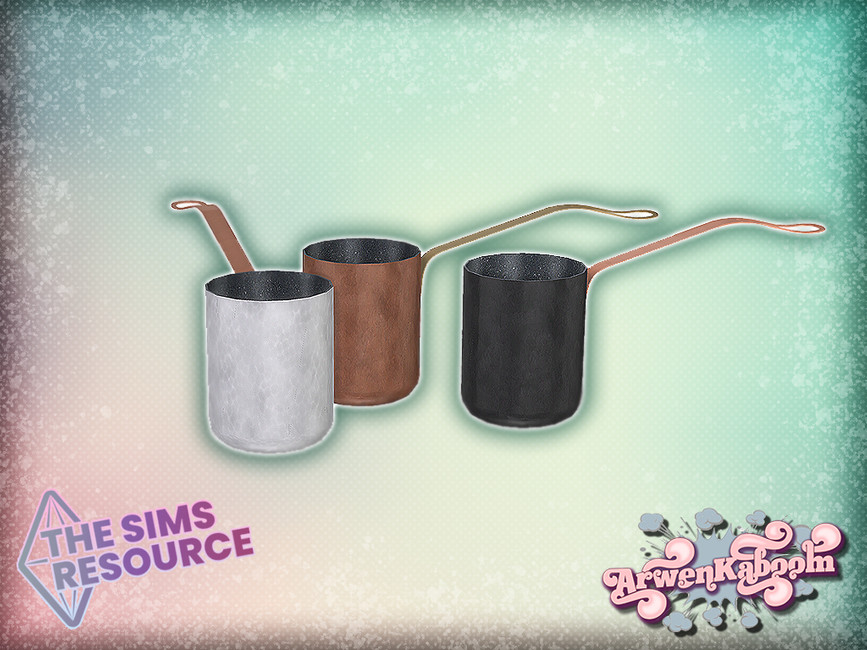 The Sims Resource - Mid Century Modern Collection - Extra Small Pot