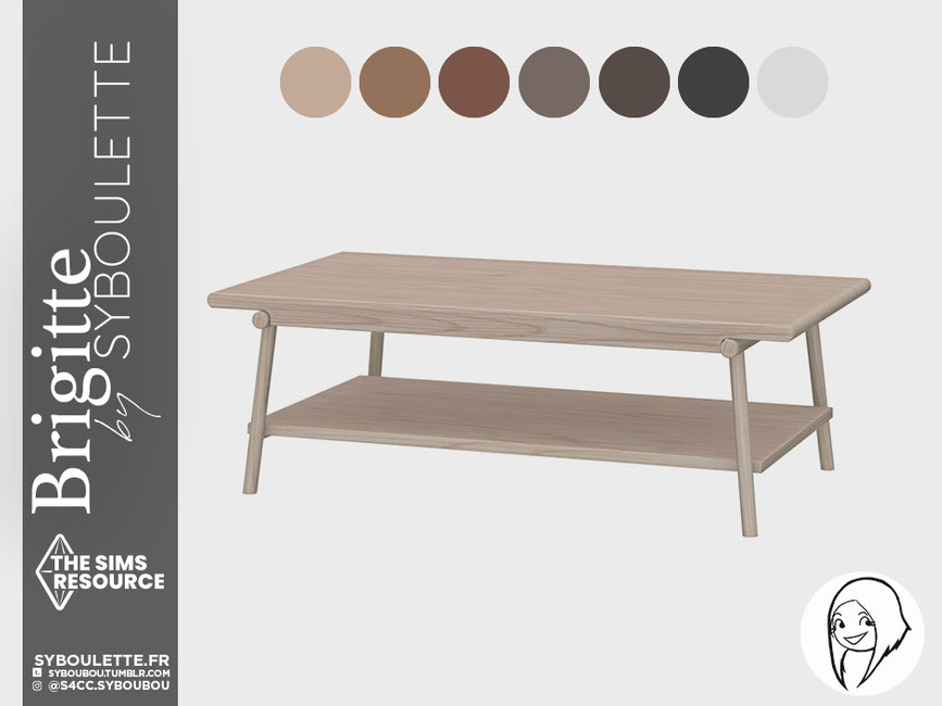 The Sims Resource - Brigitte - Coffee Table