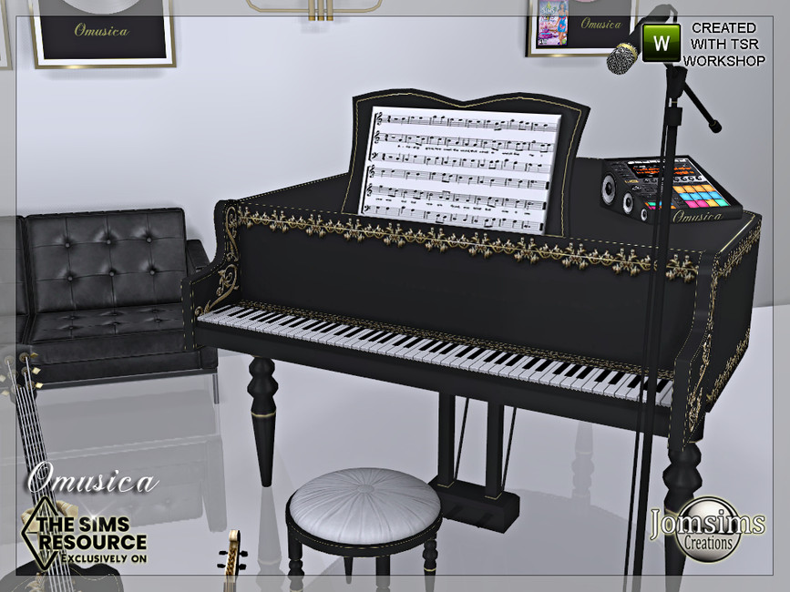 The Sims Resource - Omusica musical room