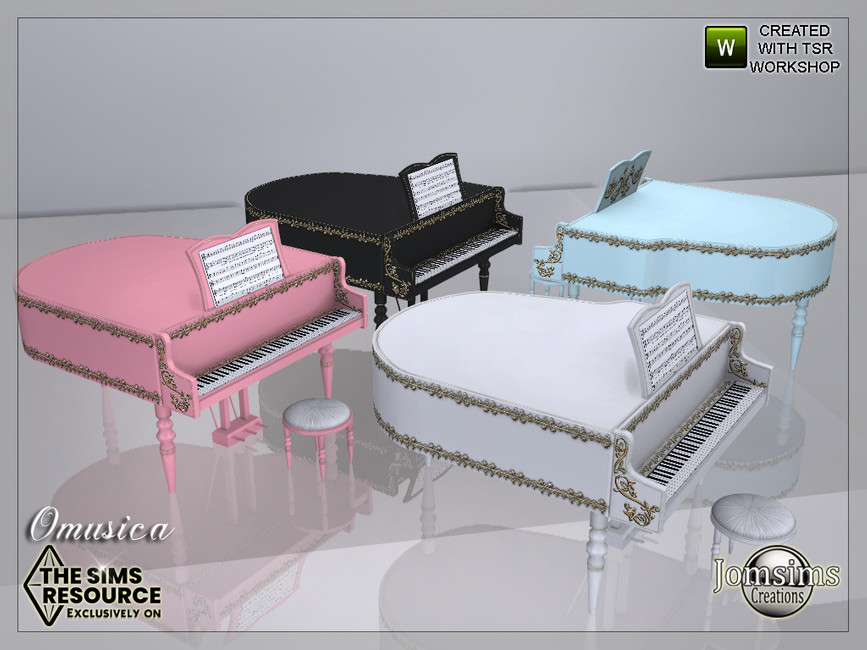 The Sims Resource - Omusica Piano