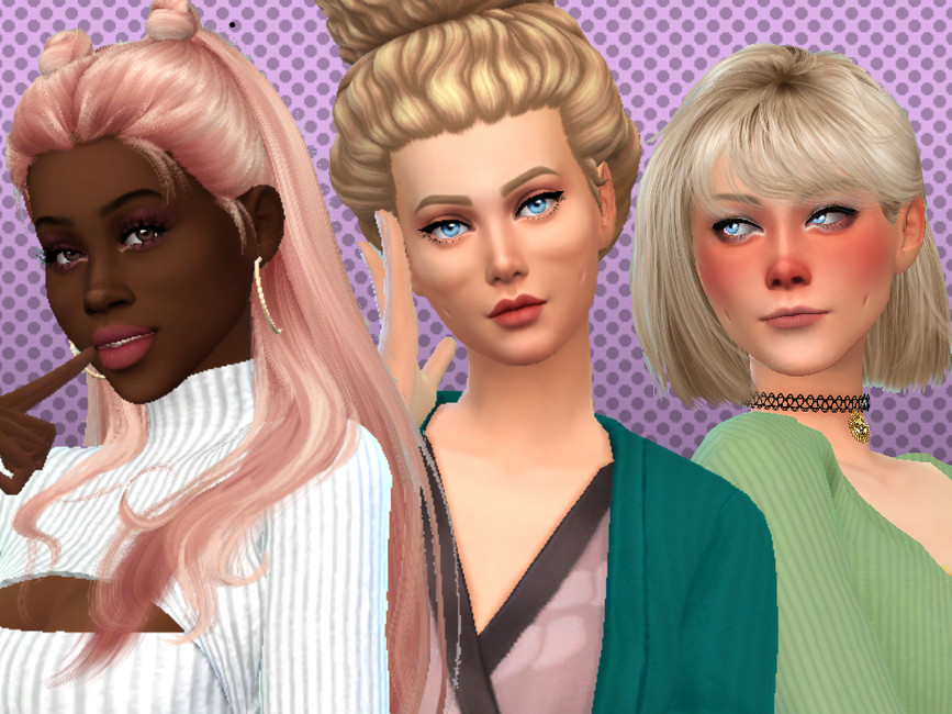 The Sims Resource - Dimples + Cheek Definition