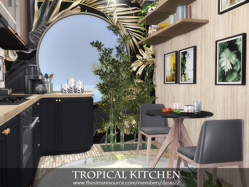 The Sims Resource - Tropical Kitchen