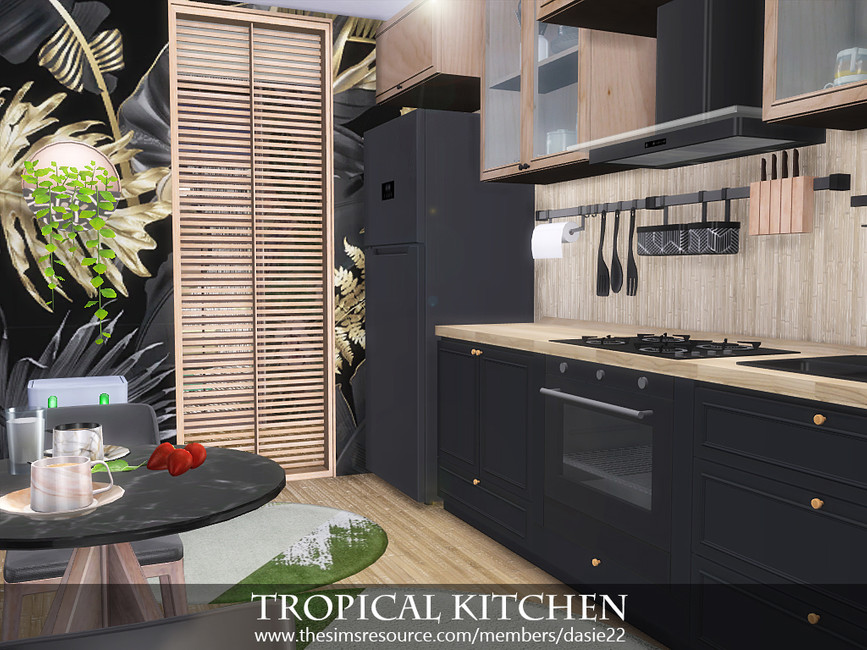 The Sims Resource - Tropical Kitchen