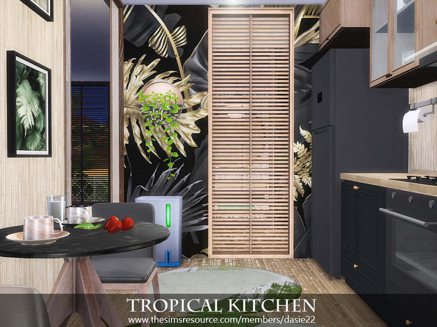 The Sims Resource - Tropical Kitchen