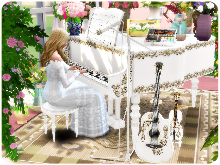 The Sims Resource - Omusica musical room