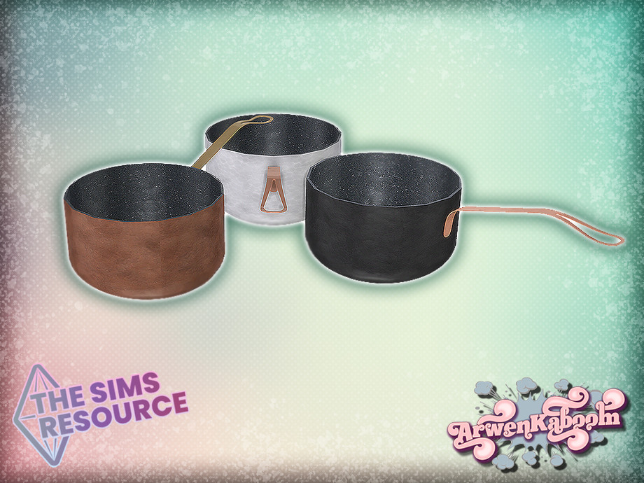 The Sims Resource | Mid Century Modern Collection - Small Pot