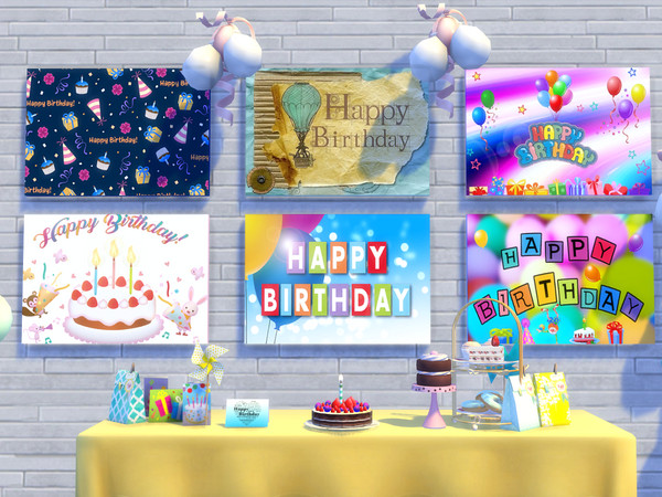 The Sims Resource | Happy Birthday