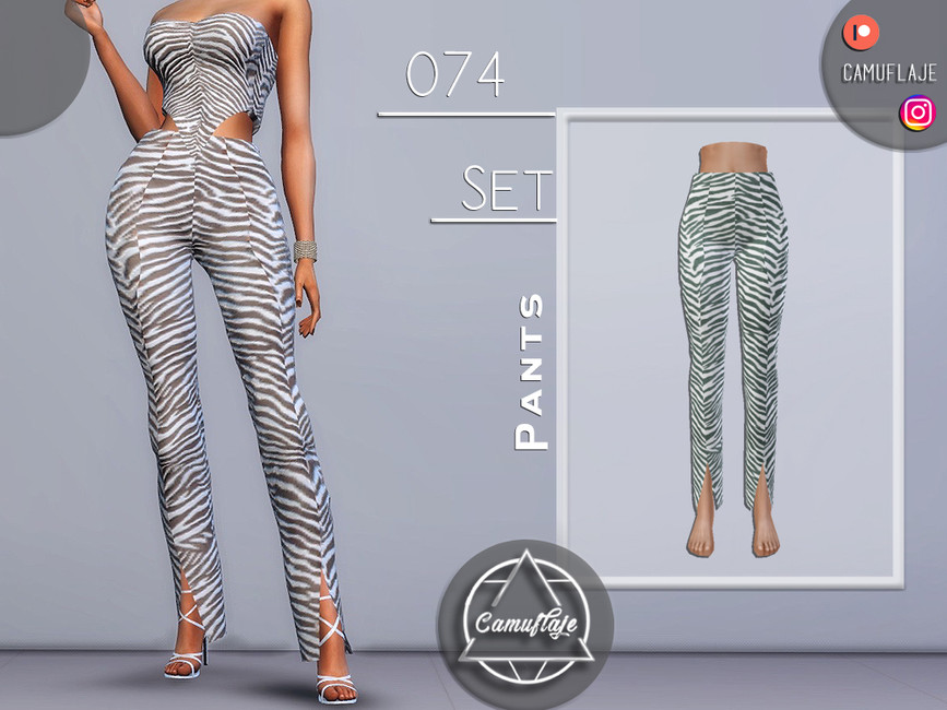 The Sims Resource - SET 074 - Pants