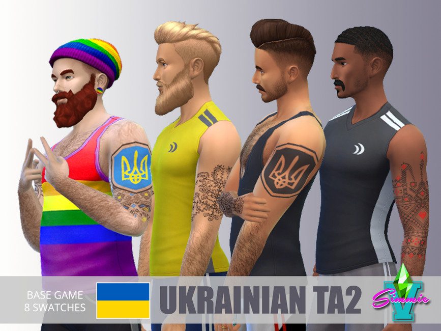The Sims Resource - SimmieV Ukrainian Left Arm Ta2
