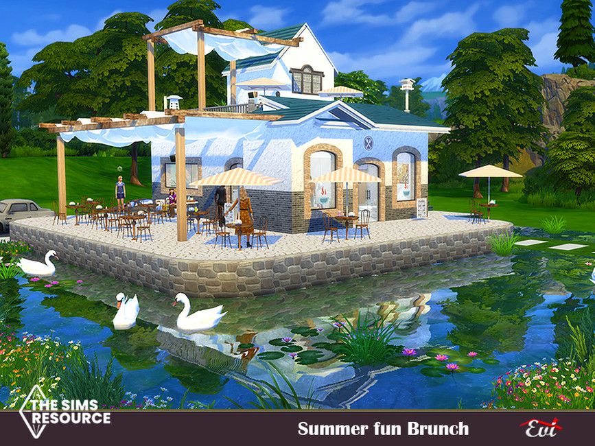 The Sims Resource - Summerfun Brunch_TSR only CC