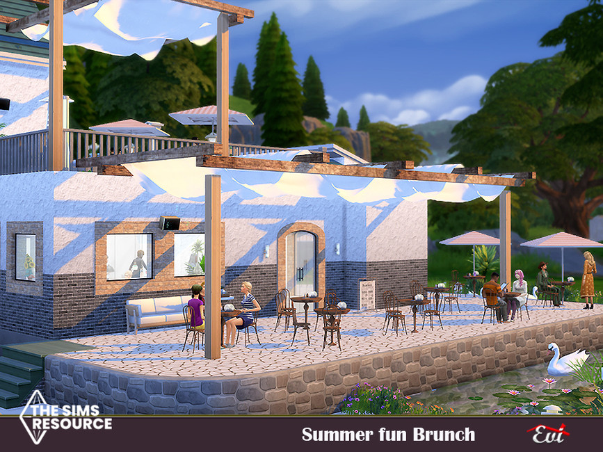 The Sims Resource - Summerfun Brunch_TSR only CC