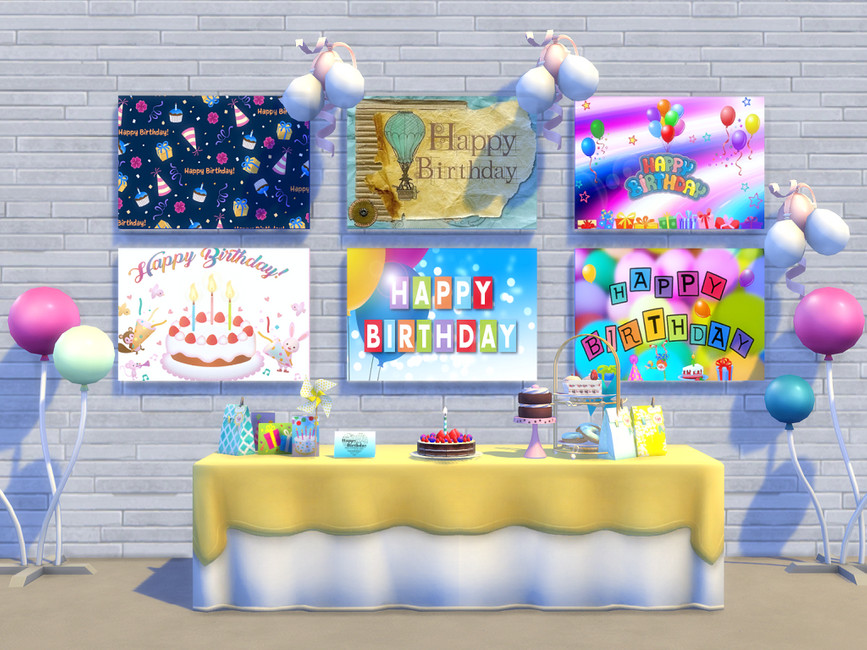 The Sims Resource - Happy Birthday
