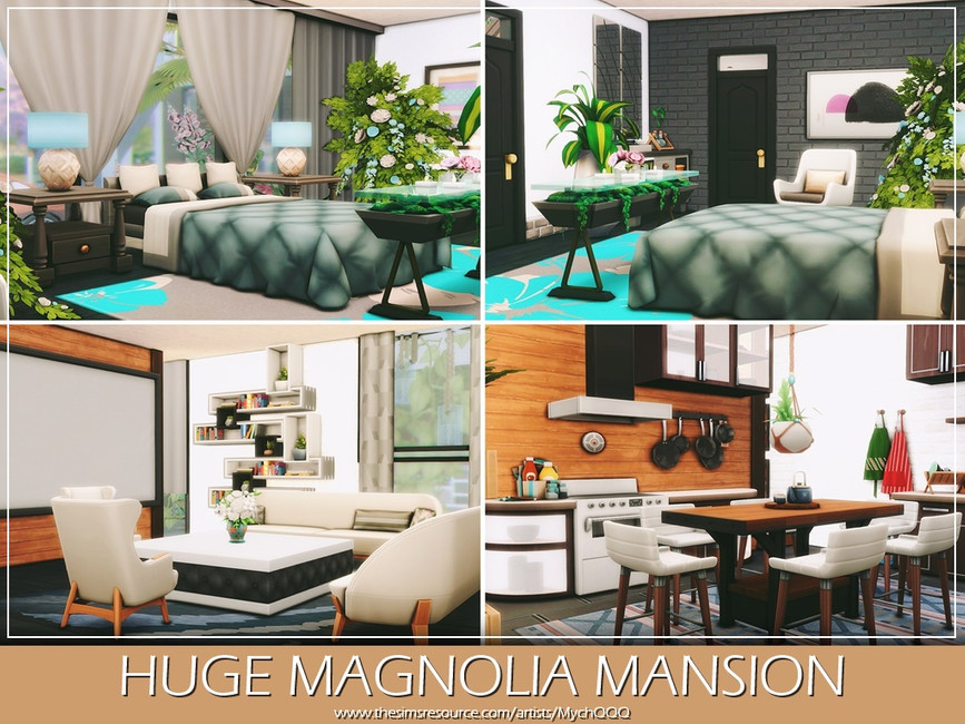 The Sims Resource - Huge Magnolia Mansion