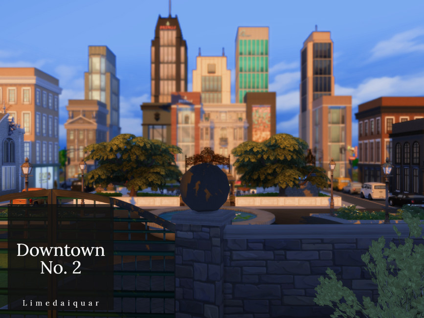 The Sims Resource - Downtown No. 2