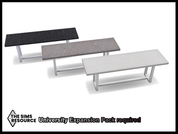 The Sims Resource | Wren Kitchen Dining Table for Bar Stool