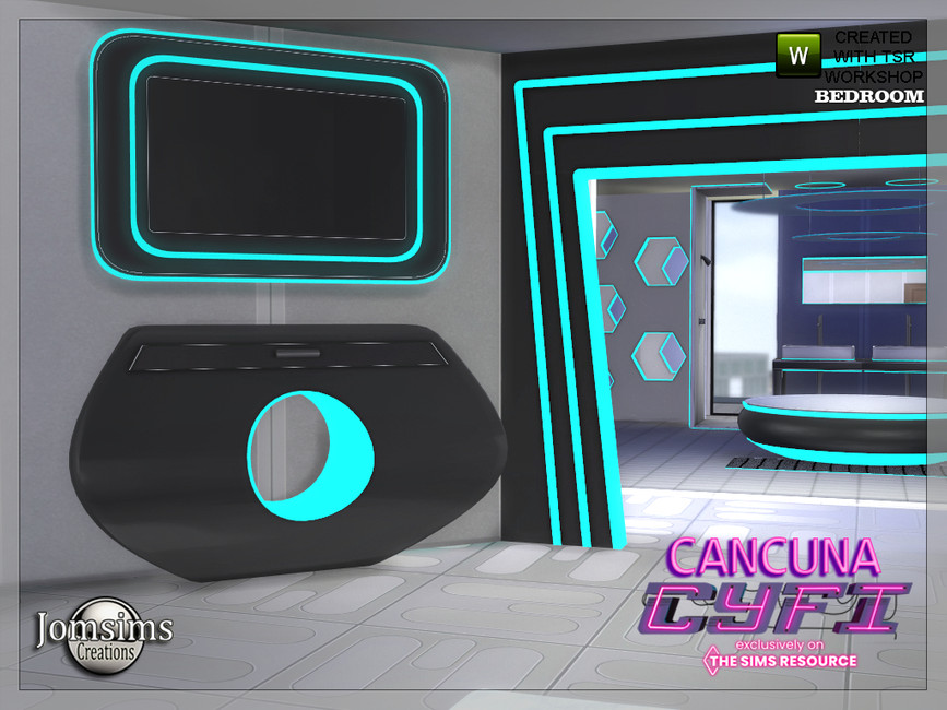 The Sims Resource - CyFi Cancuna bedroom