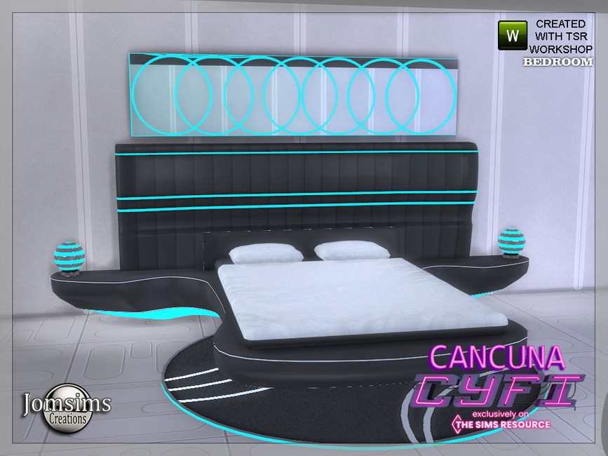 The Sims Resource - CyFi Cancuna bedroom