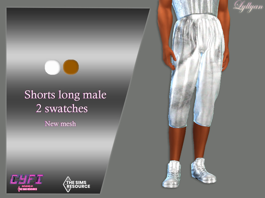 The Sims Resource - Cyfi Shorts long male