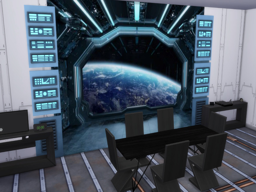 The Sims Resource - Cyfi - Space Murals
