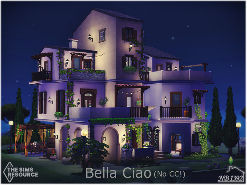 The Sims Resource - Bella Ciao (No CC!)