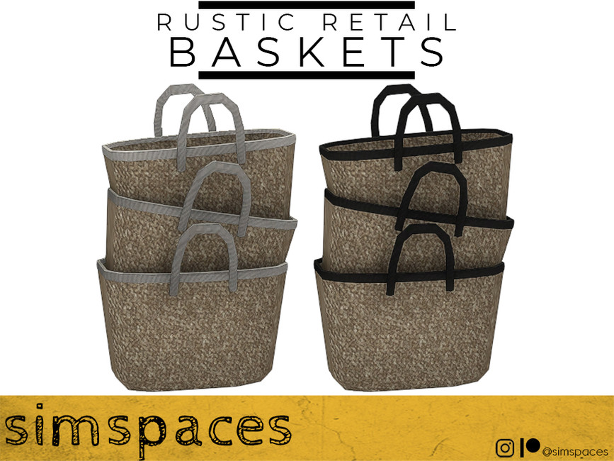 The Sims Resource - Rustic Retail - baskets