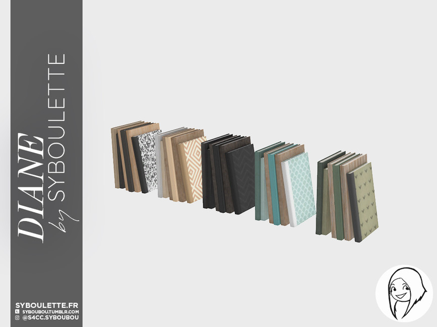 The Sims Resource - Diane - Notebooks (V2)