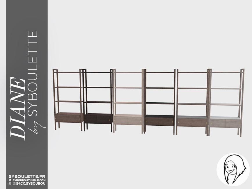 The Sims Resource - Diane - Stand shelf