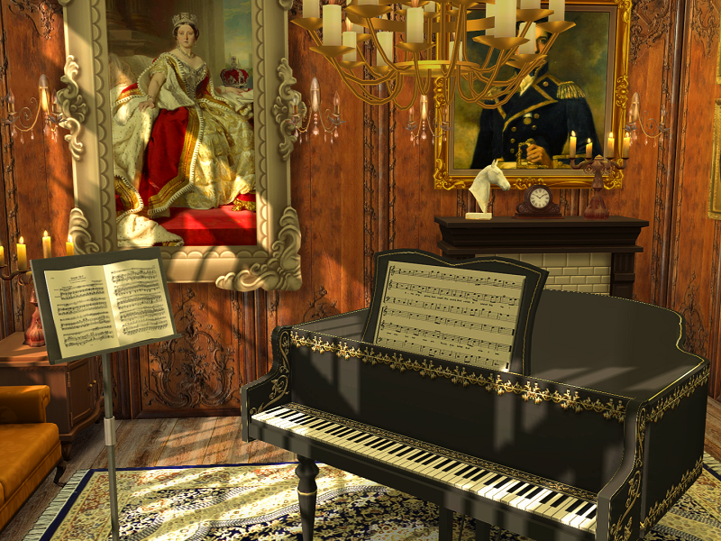 The Sims Resource | Royal Music Room - CC