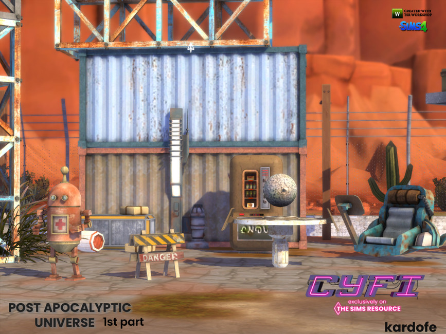 The Sims Resource - CYFI Post apocalyptic universe