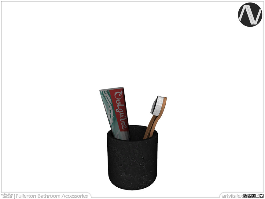 The Sims Resource - Fullerton Toothbrush And Paste