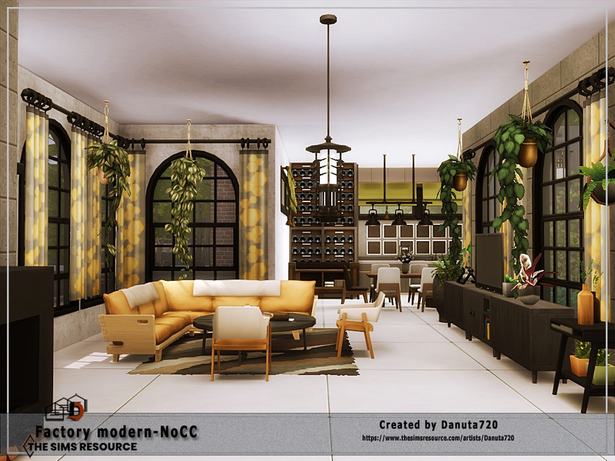 The Sims Resource - Factory Modern-NoCC