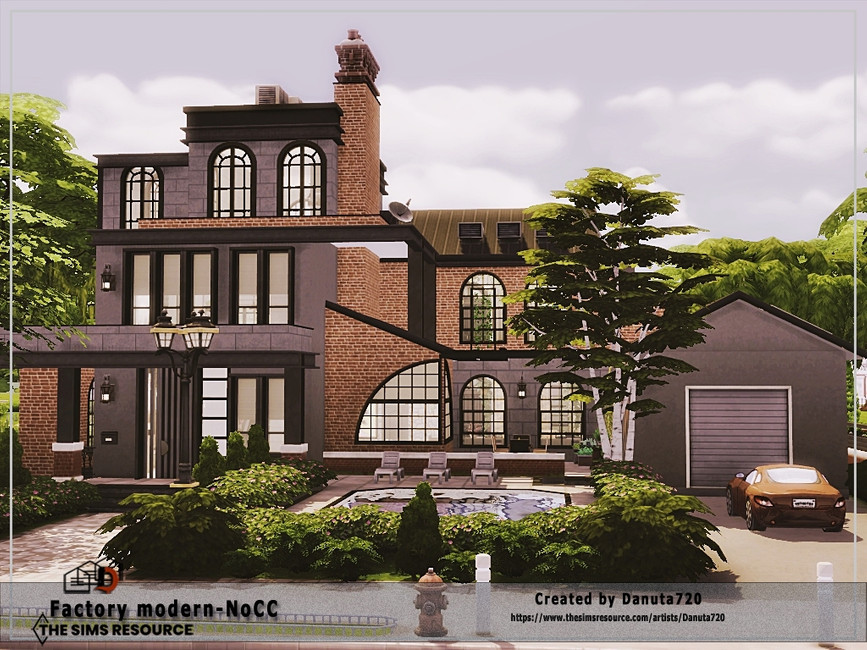 The Sims Resource - Factory Modern-NoCC