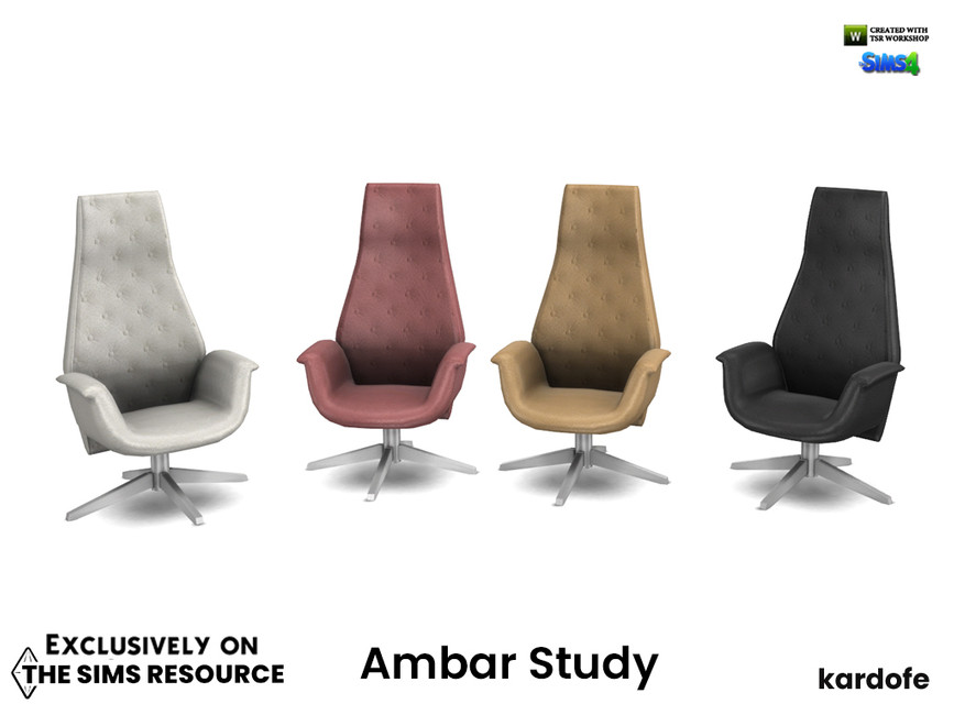 The Sims Resource - kardofe_Ambar Study_Desk