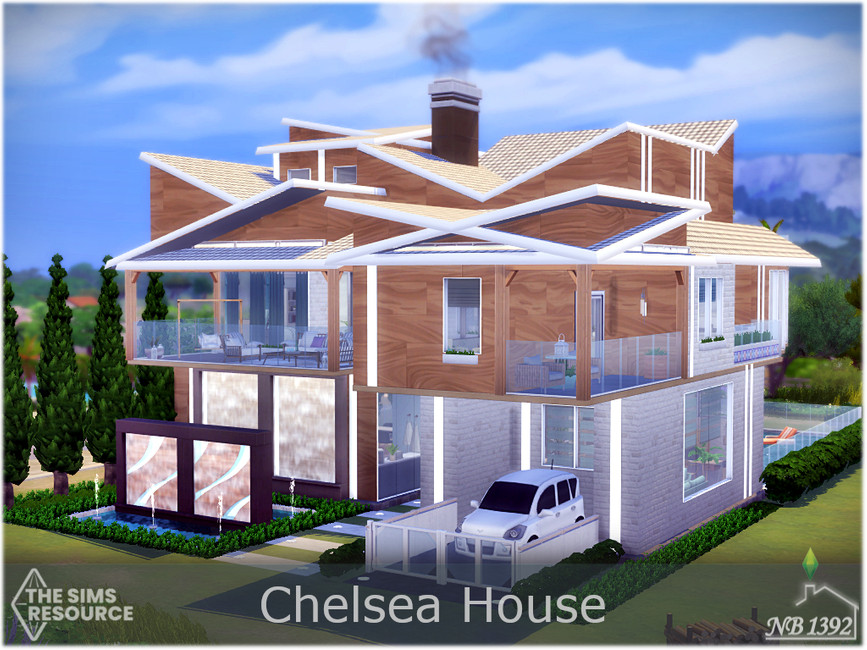 The Sims Resource - Chelsea House (CC only TSR)