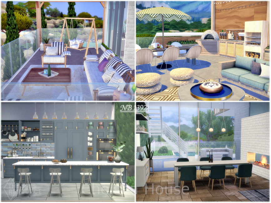 The Sims Resource - Chelsea House (CC only TSR)