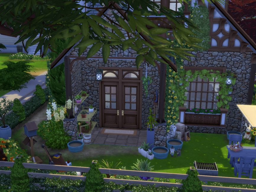 The Sims Resource - Medieval Cottage no CC