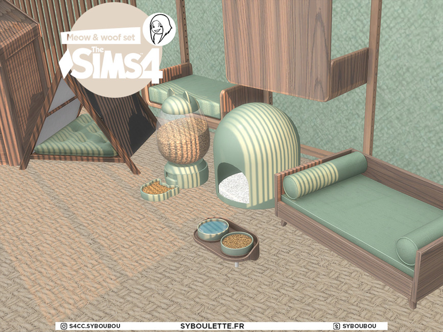 The Sims Resource - Patreon Early Release - Meow and Woof set
