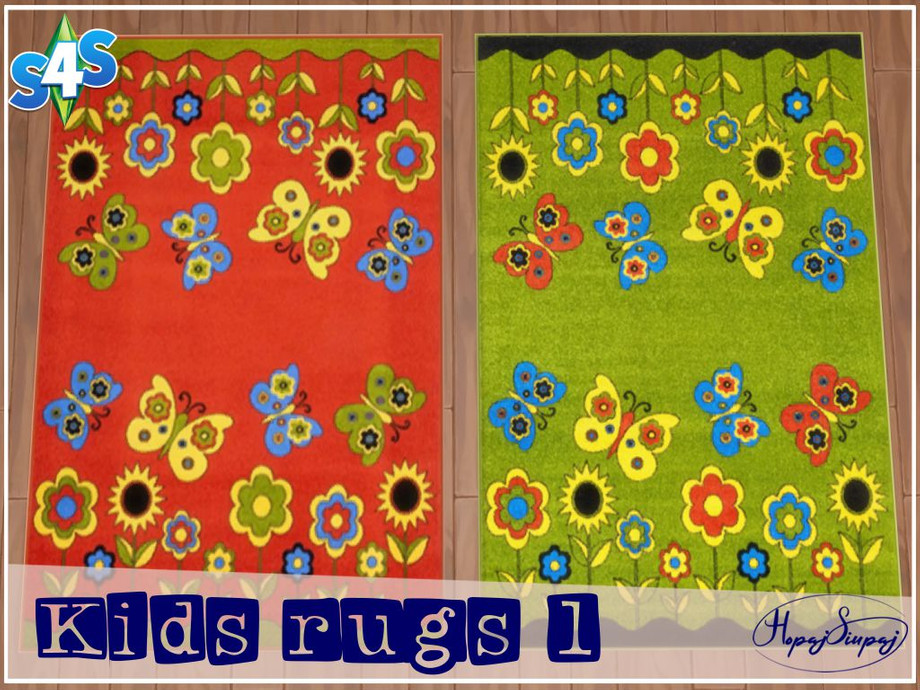 The Sims Resource | Kids rugs 1